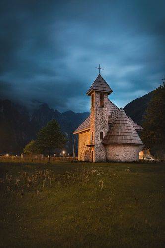 Kisha e Thetit - The Church or Theth, Albania. Photographer Vania Tonova