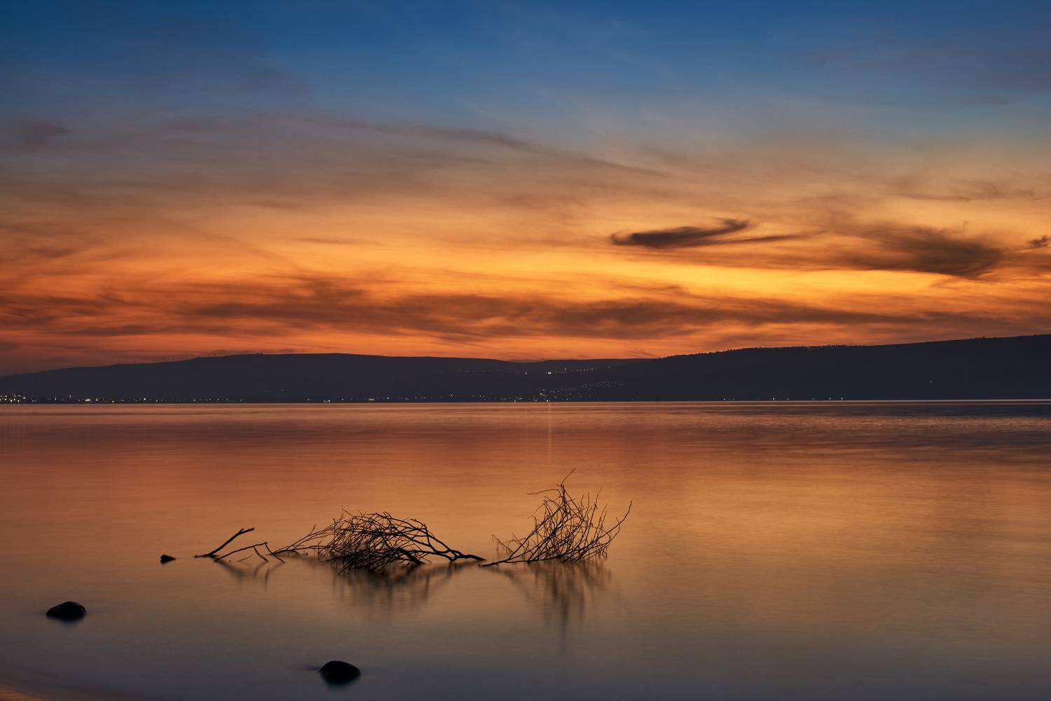 The Sea of Galilee (Kinneret). Photographer David Solodar