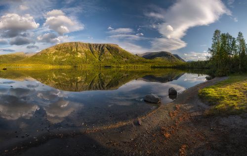 Зеркало Хибин.. Photographer Andrey Grachev